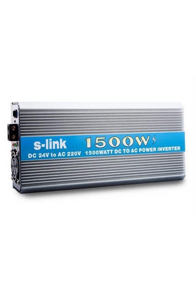 S-Link Sl-Inv2415 1500W Dc24v-Ac230v İnverter