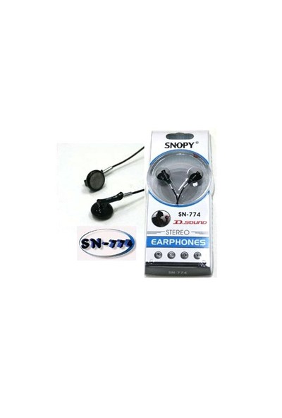 Snopy Sn-774 Mp3 Lüks Stereo Kulakiçi Kulaklık