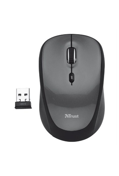 Trust YVI Siyah Gri Kablosuz Mouse (MOU TRUST 18519)