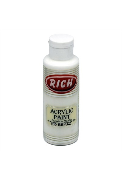 Rich Akrilik Boya 130 Cc Beyaz