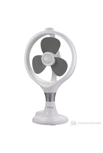 King K-1609 USB Şarjlı Vantilatör