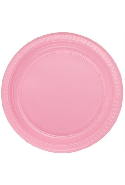 Pandoli Pembe Renk 22 Cm Plastik Parti Tabağı 25 Adet Pandoli Pembe Renk 22 Cm Plastik Parti Tabağı 25 Adet