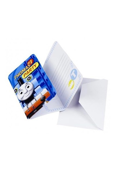 Parti Paketi Thomas Tren Ve Arkadaşları Davetiye