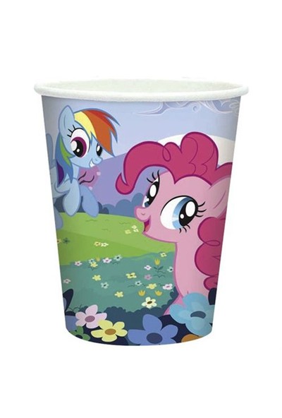 Pandoli My Little Pony Karton Bardak 8 Adet