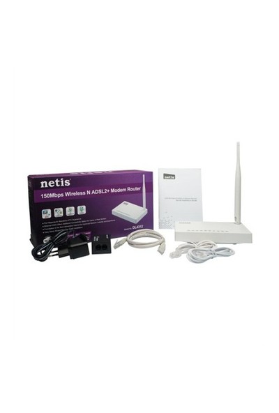 Netis Dl4312 150 Mbps Wireless Adsl2 4 Port Modem Netis Dl4312 150 Mbps Wireless Adsl2 4 Port Modem
