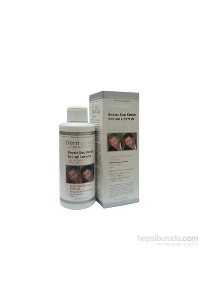 Dermaderm Beyaz Saç Karşıtı Bitkisel Losyon 200Ml
