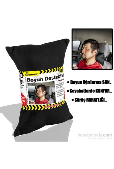 Automix Dolgu Boyun Yastığı