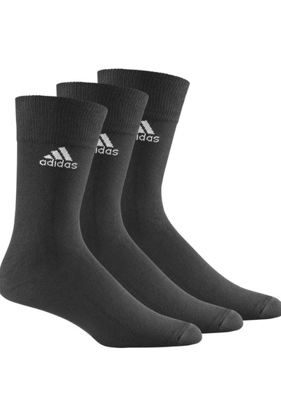 adidas Z25574 Crew Plaın T 3P adidas 3Çift Siyah Çorap