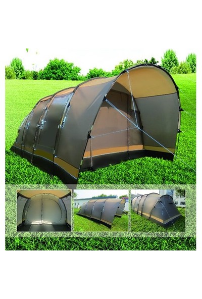 Andoutdoor Tünel Çadır Büyük 16 Kişilik
