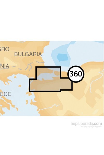 Navionics Gold Harita Kartuşu. 360 Marmara