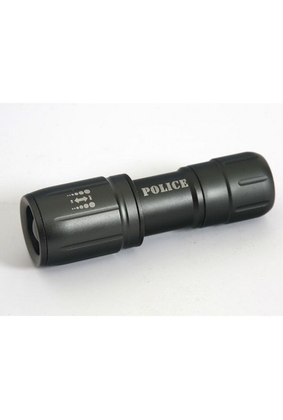 Police Pc-18 Cree Power Led+Zoom El Feneri Pilli Police Pc-18 Cree Power Led+Zoom El Feneri Pilli