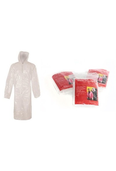 First Master Yağmurluk Pardesu Tek Kullanımlık First Master Yağmurluk Pardesu Tek Kullanımlık