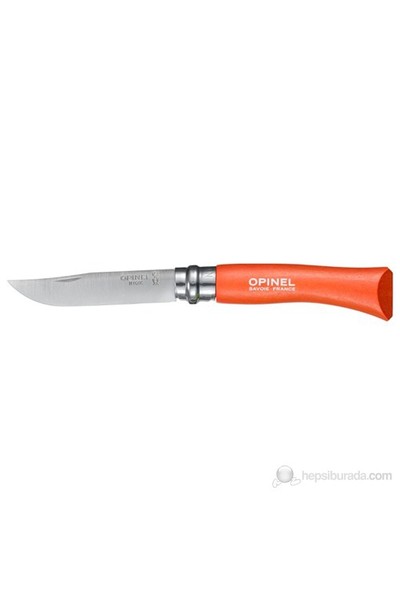 Opinel Inox 7 No Turuncu Renkli Çakı (001443)
