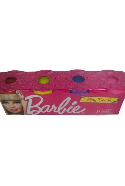 Barbie 4 Renk Oyun Hamuru 4x100 gr Barbie 4 Renk Oyun Hamuru 4x100 gr
