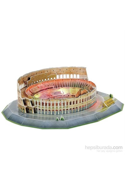 Cubic Fun 3D 185 Parça Colosseum Puzzle (Led Işıklı) Cubic Fun 3D 185 Parça Colosseum Puzzle (Led Işıklı)