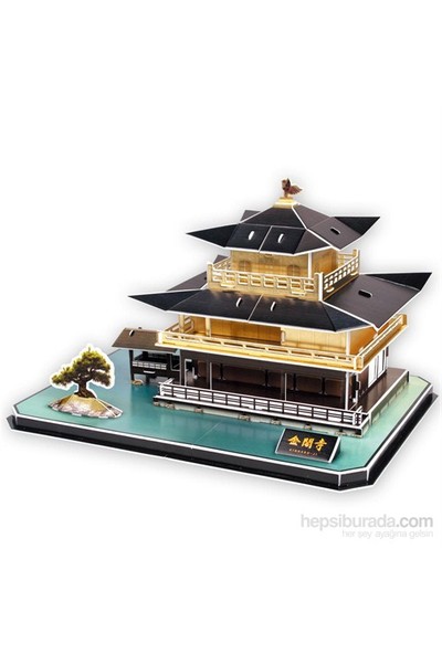 Cubic Fun 3D Kinkakuji Tapınağı (Japonya) 56 Parça Puzzle