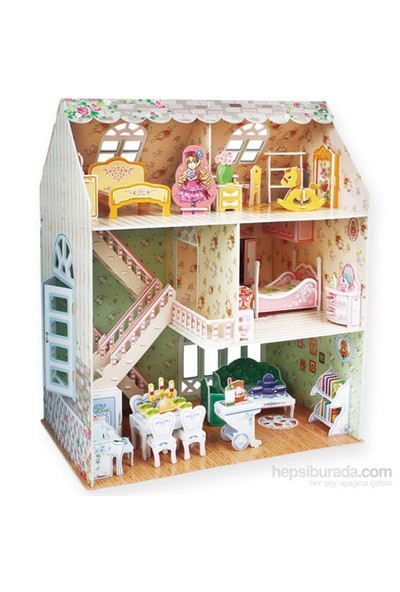Cubic Fun 160 Parça 3D Puzzle Dreamy Dollhouse Cubic Fun 160 Parça 3D Puzzle Dreamy Dollhouse