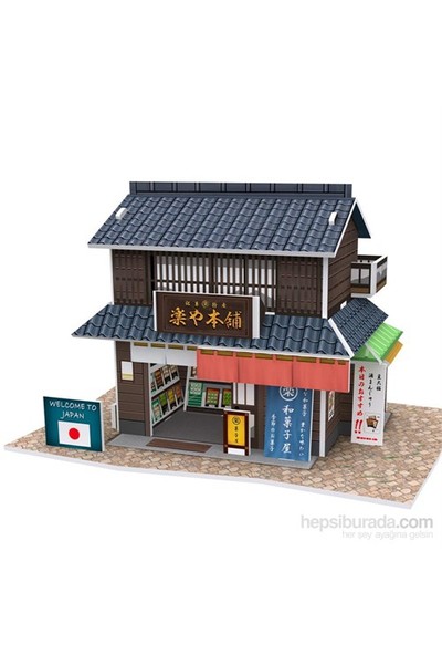 Cubic Fun 3D Japon Şekerleme Dülkkanı 24 Parça Puzzle Cubic Fun 3D Japon Şekerleme Dülkkanı 24 Parça Puzzle