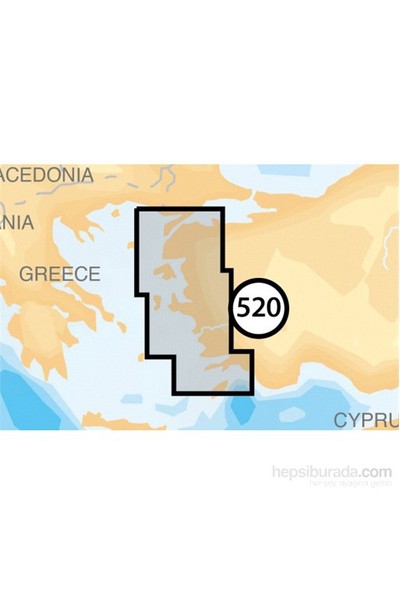 Navionics Gold Harita Kartuşu. 520 Ege