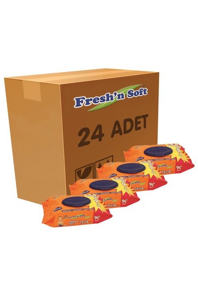 Fresh’n Soft Classic Islak Bebek Havlusu – 24’lü Süpereko Paket (2160 Adet) Fresh’n Soft Classic Islak Bebek Havlusu – 24’lü Süpereko Paket (2160 Adet)
