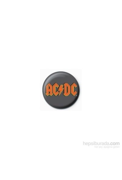 Rozet - AC/DC - Logo