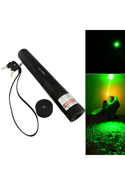 CSI- 303 Kibrit Yakabilen 300Mw +Anahtar Emniyetli Yeşil Lazer Pointer CSI- 303 Kibrit Yakabilen 300Mw +Anahtar Emniyetli Yeşil Lazer Pointer
