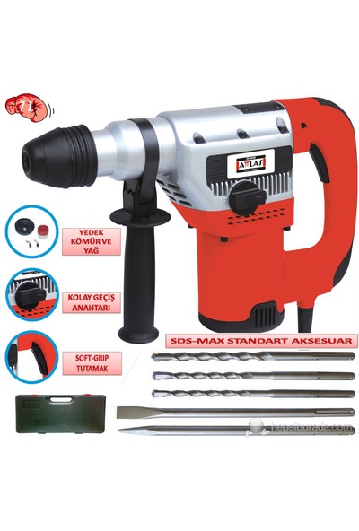 Attlas ATP 1050 N Pnömatik Kırıcı Delici 1050 W