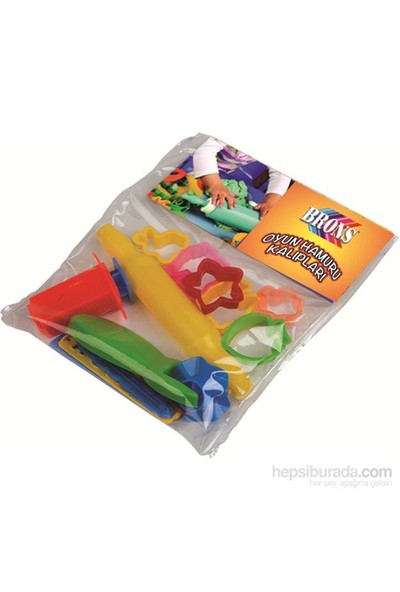 Brons Oyun Hamuru Şekillendirme Seti Br-471