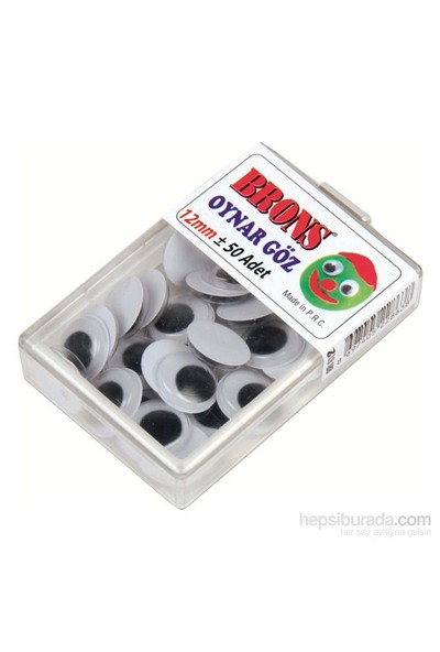 Brons Br-611 Oynar Göz 12 mm Plastik