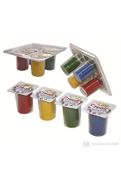 Creall Kurumayan Sağlıklı Oyun hamuru 160 Gr 4 renk Creall Kurumayan Sağlıklı Oyun hamuru 160 Gr 4 renk