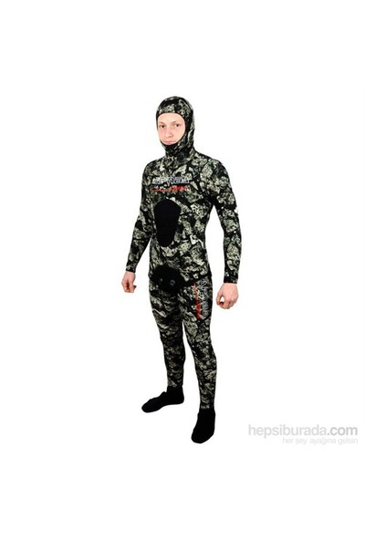 Apnea Legend 3D 5Mm Kamuflaj Serbest Dalış Elbisesi