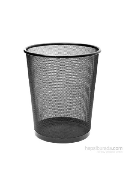 Temat 11650 Çöp Kovası 7000 Siyah Tam Delikli Temat 11650 Çöp Kovası 7000 Siyah Tam Delikli