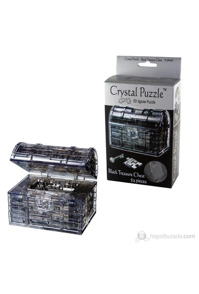 Siyah Hazine Sandığı Crystal Puzzle Siyah Hazine Sandığı Crystal Puzzle