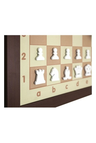 E4 Satranç Eva Eğitim Pano Taşı