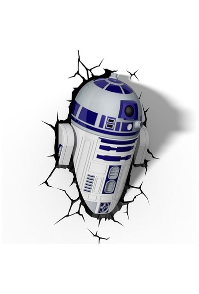 3D Light Fx Star Wars R2-D2 Duvar Lambası 3D Light Fx Star Wars R2-D2 Duvar Lambası