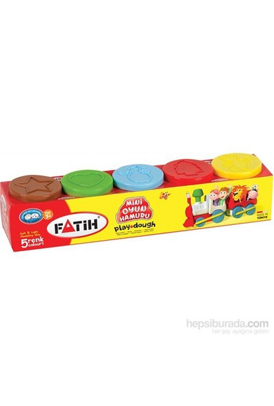 Fatih Mini Oyun Hamuru 5 Renk Fatih Mini Oyun Hamuru 5 Renk
