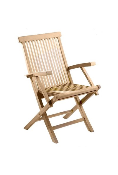 Banio Fc-002 Teak Katlanır Koltuk