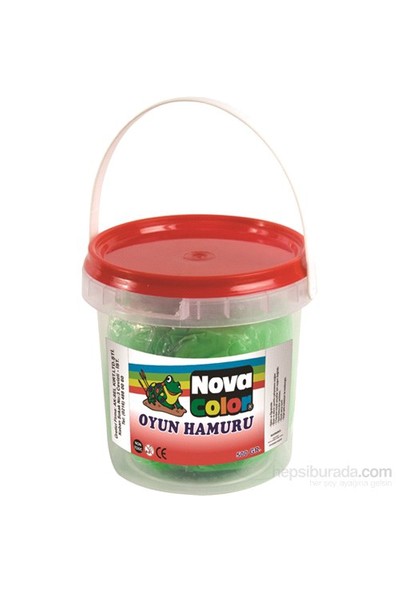 Nova Color Oyun Hamuru Yeşil 500 Gr Nc-312 Nova Color Oyun Hamuru Yeşil 500 Gr Nc-312