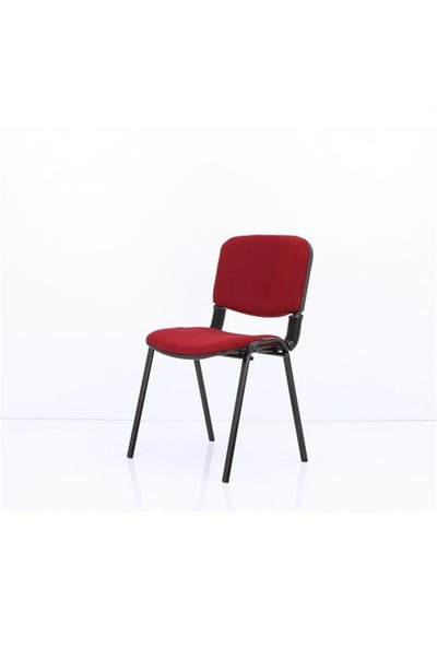 Kombin Mobilya Form Sandalye - Bordo