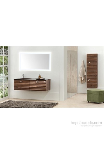 Orka Anzer 120 Cm Banyo Dolabı Orka Anzer 120 Cm Banyo Dolabı