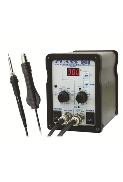 Class 968 Dijital Göstergeli Üflemeli Havya Class 968 Dijital Göstergeli Üflemeli Havya