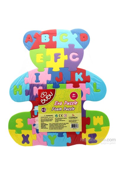 Bu-Bu Eva Puzzle Ayı Harfler Bubu00092