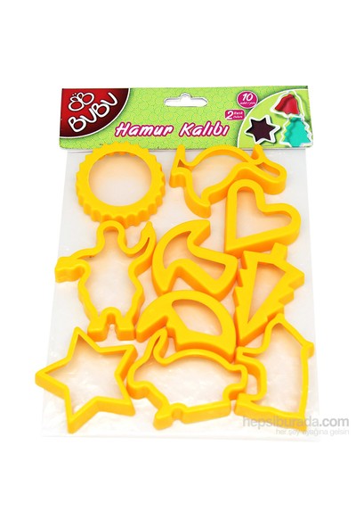 Bu-Bu Hamur Kalıbı 10'Lu Bubu00094