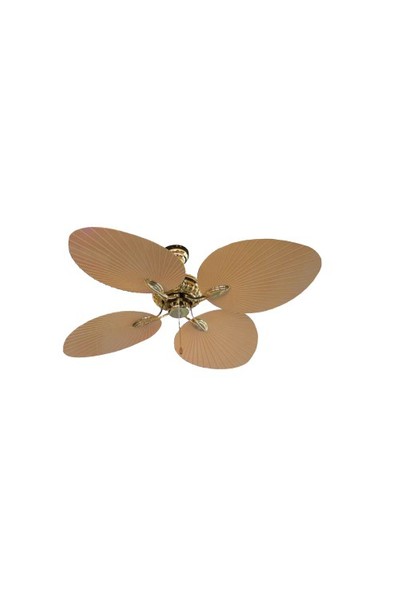 Kaşkar Aydınlatmalı 4 Kanatlı Tavan Vantilatörü Sarı T52040