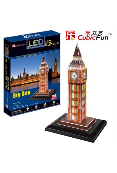Cubic Fun Puzzle Big Ben (3 Boyutlu) Cubic Fun Puzzle Big Ben (3 Boyutlu)