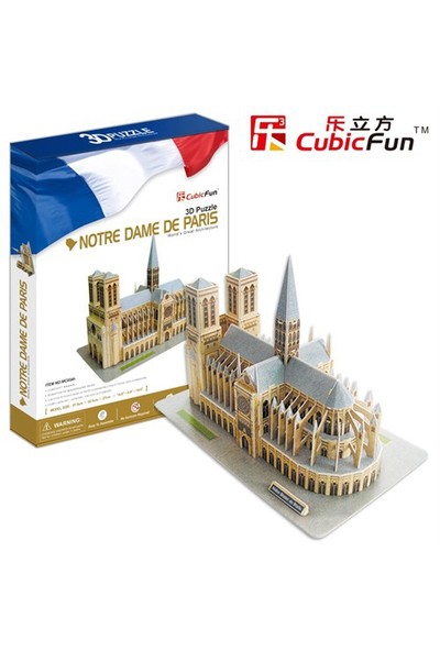 Cubic Fun Puzzle Notre Dame De Paris (3 Boyutlu) Cubic Fun Puzzle Notre Dame De Paris (3 Boyutlu)