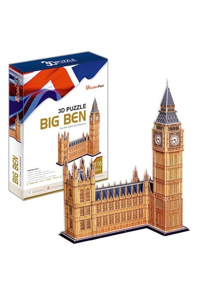 Cubic Fun Puzzle Big Ben (3 Boyutlu) Cubic Fun Puzzle Big Ben (3 Boyutlu)