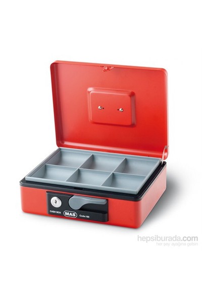 Mas Para Kasası (İthal) Büyük Boy (Kırmızı) Mas Para Kasası (İthal) Büyük Boy (Kırmızı)