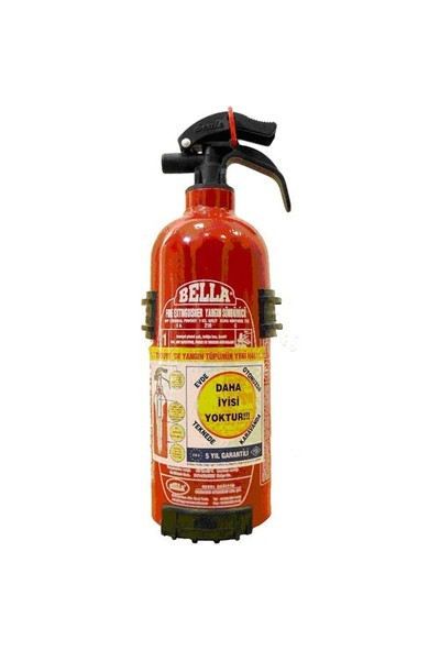 Bella 1 Kg Abc Kartuşlu Yangın Söndürme Cihazı Bella 1 Kg Abc Kartuşlu Yangın Söndürme Cihazı