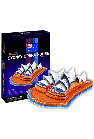 Cubic Fun Puzzle Sydney Opera House (3 Boyutlu) Cubic Fun Puzzle Sydney Opera House (3 Boyutlu)